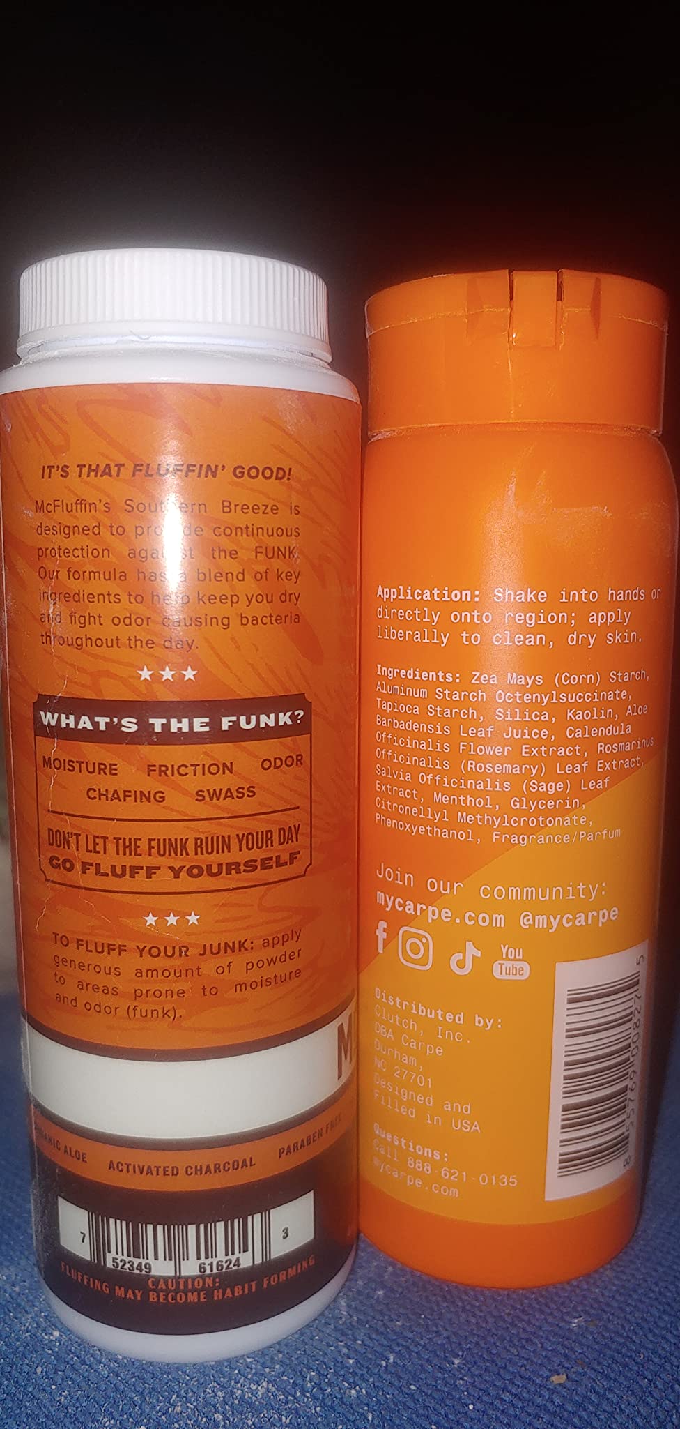 Amazon.com : Carpe Sweat Absorbing Groin Powder (For Men) - Designed ...