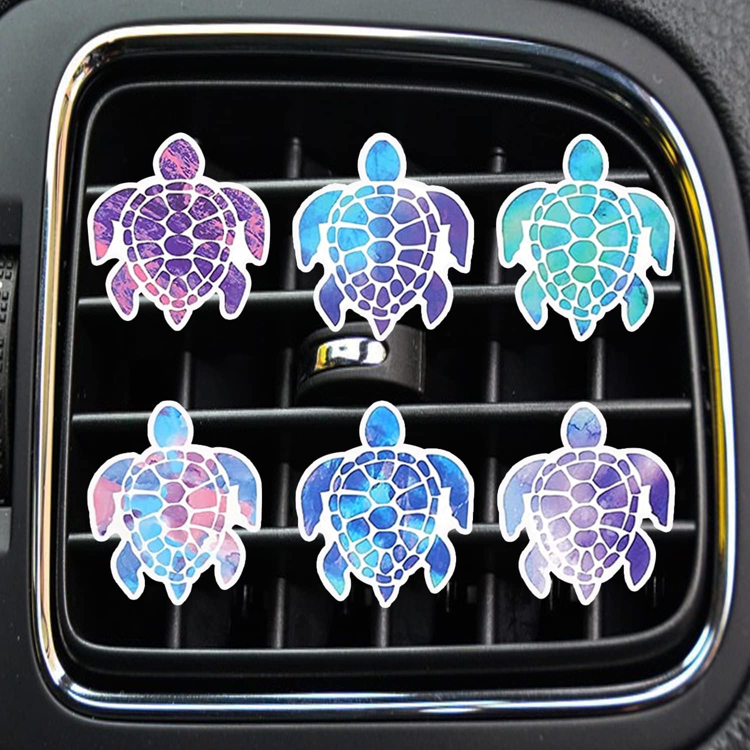 Amazon.com: Gowxs 6 Pcs Sea Turtle Air Vent Clips, Cute Car Air ...
