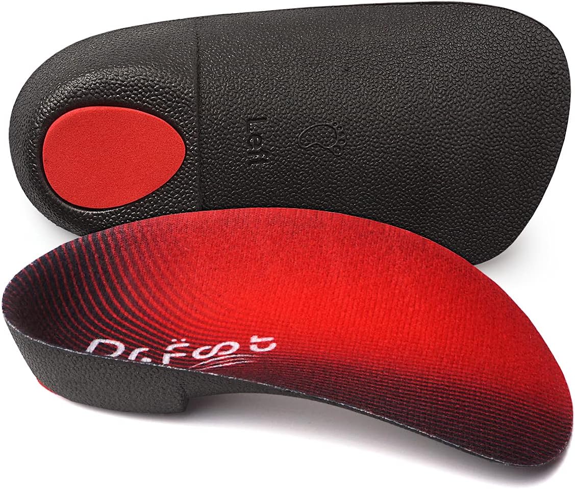 Amazon.com: High Arch Support Insoles 3/4 Orthotic Inserts for Flat ...