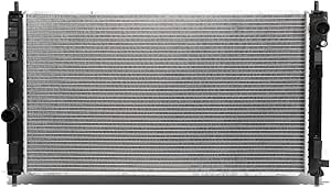 DNA Motoring OEM-RA-2951 1-Row OE Style Aluminum Cooling Radiator ...
