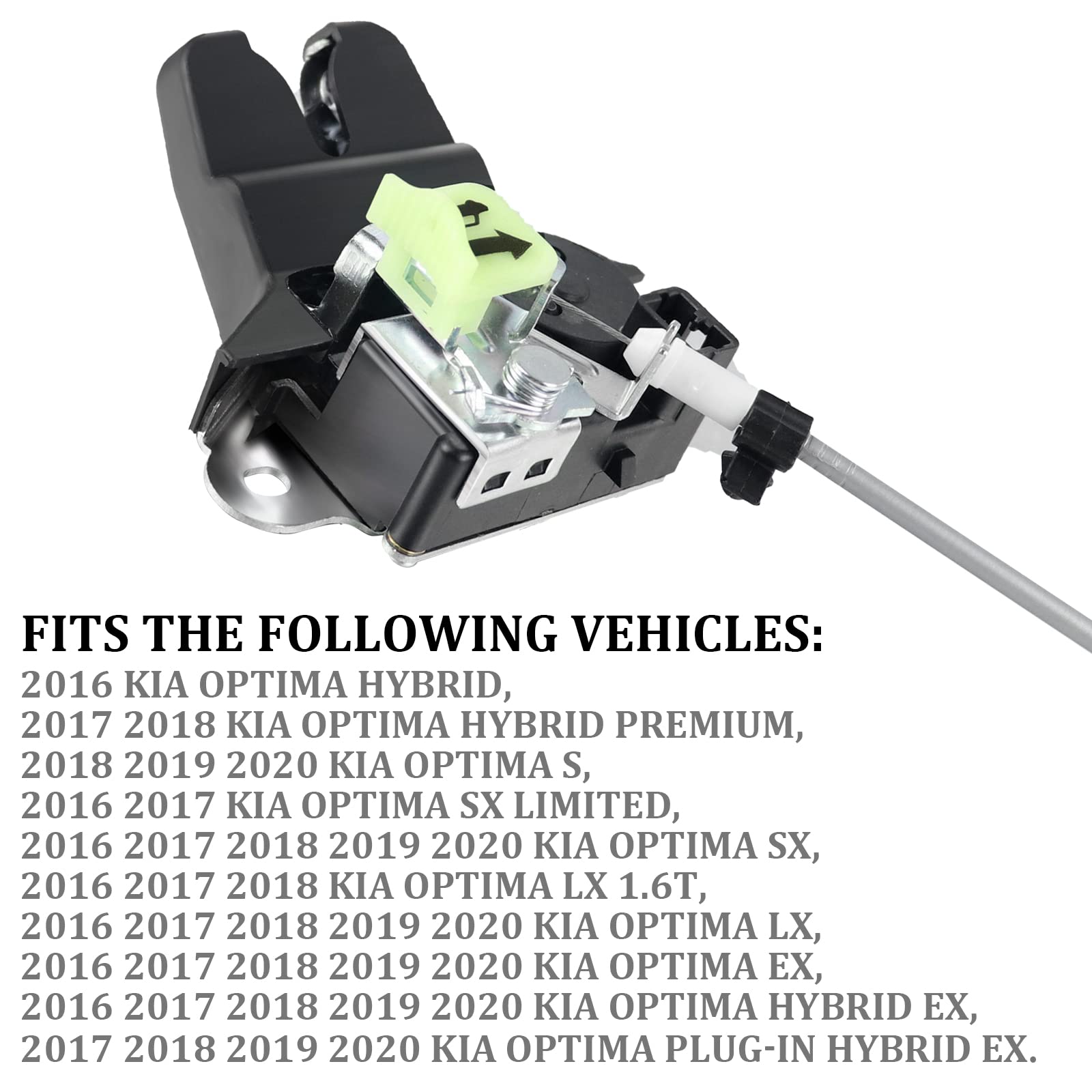 Snapklik.com : 81230-D4000 Tailgate Latch Lock Actuator Motor Tail Gate ...