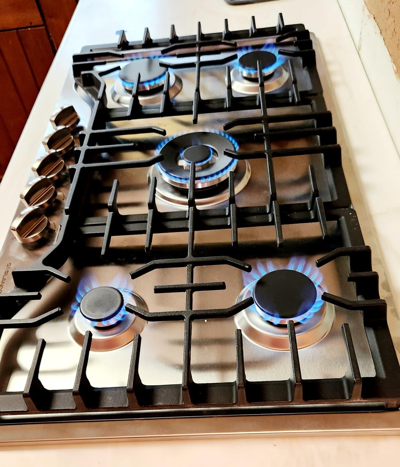 $18/mo - Finance 36 Inch Gas Cooktop with Griddle, GASLAND Chef PRO ...