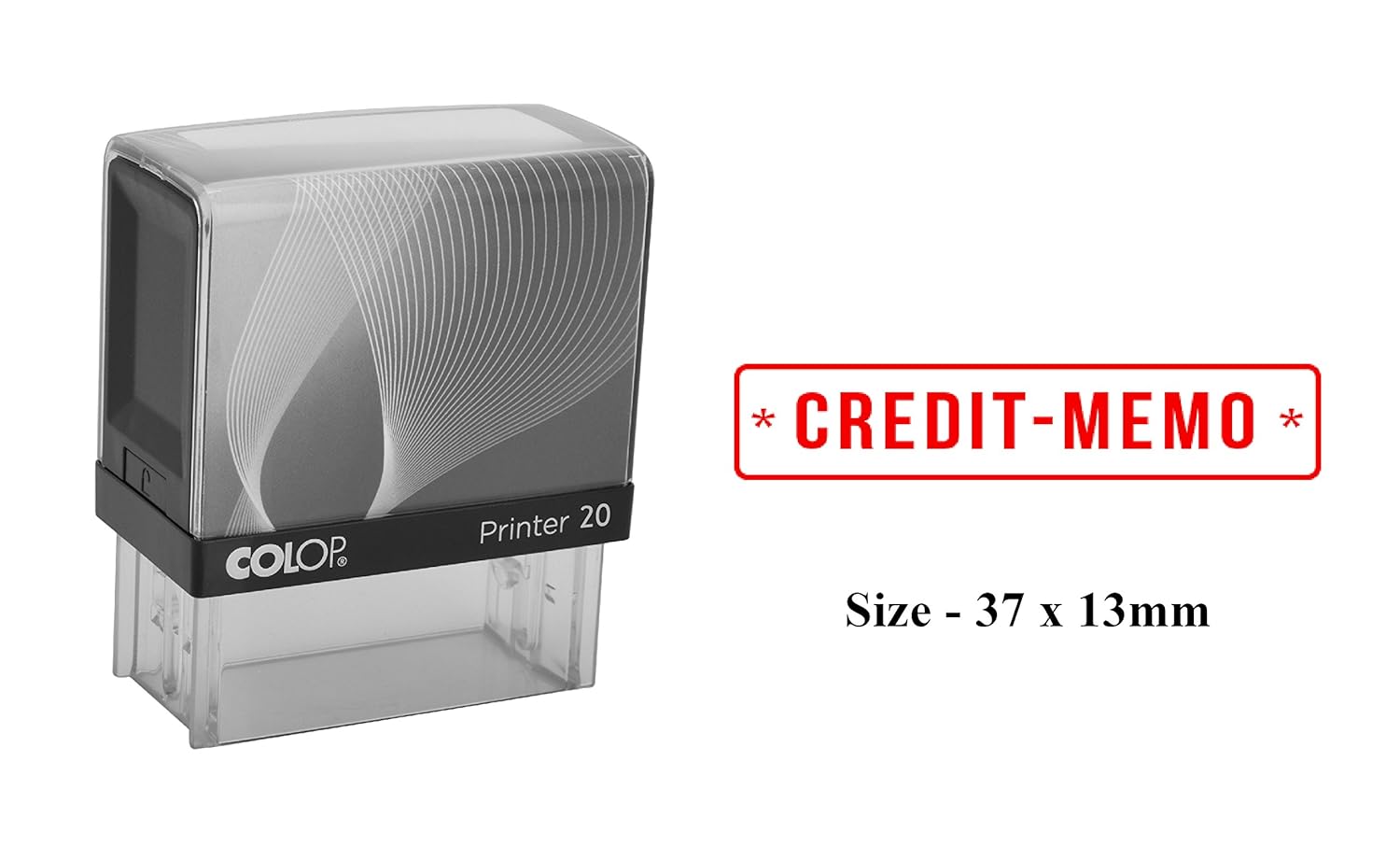 Credit-Memo Rubber Stamp Colop Office & Commercial Self Inking ...