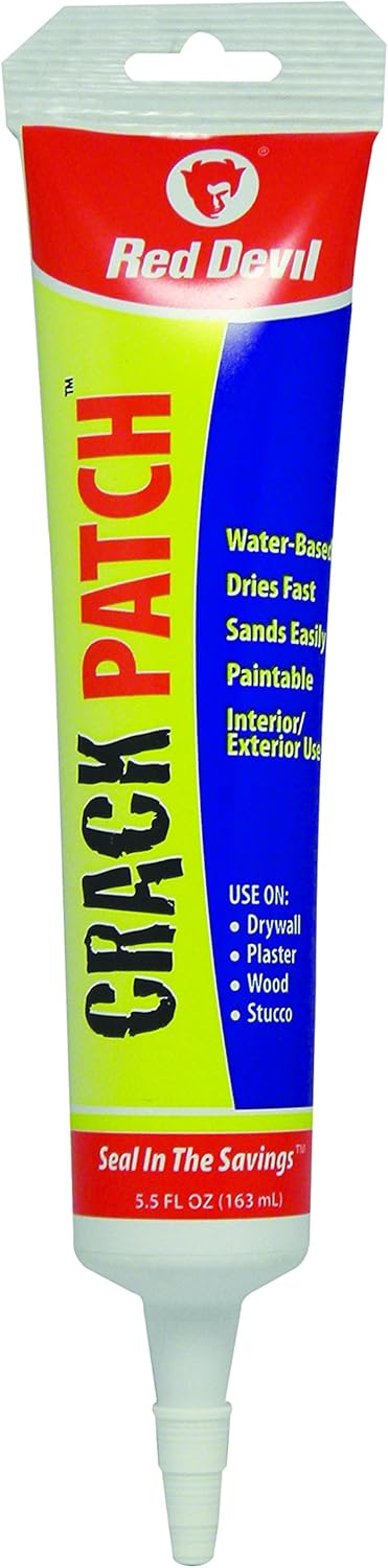 Amazon.com: Red Devil 0805 Crack Patch Premium Acrylic Spackling, 5.5 ...