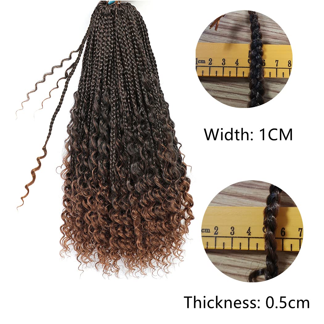 Buy Goddess Box Braids Crochet Hair 22 Inch Bohemian Goddess Box Braids ...
