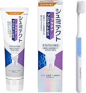 Amazon.co.jp: Shumitect Platinum Protect EX Clear Citrus Toothpaste, Hypersensitivity Care, High ...