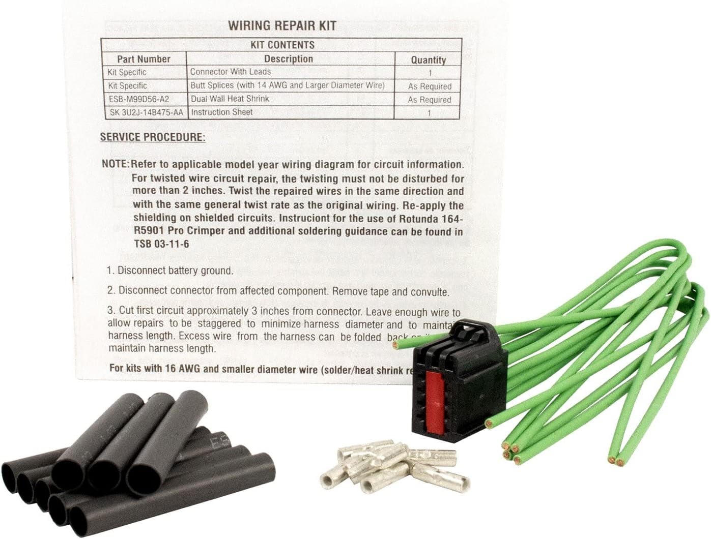 Amazon.com: Motorcraft - Wire Asy (P) (WPT961) : Automotive