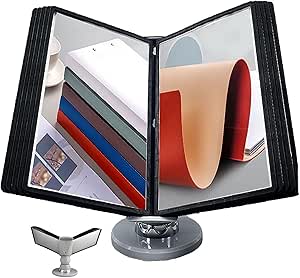 Amazon.co.jp: Desktop Reference Organizer - Deluxe Catalog Display Rack ...