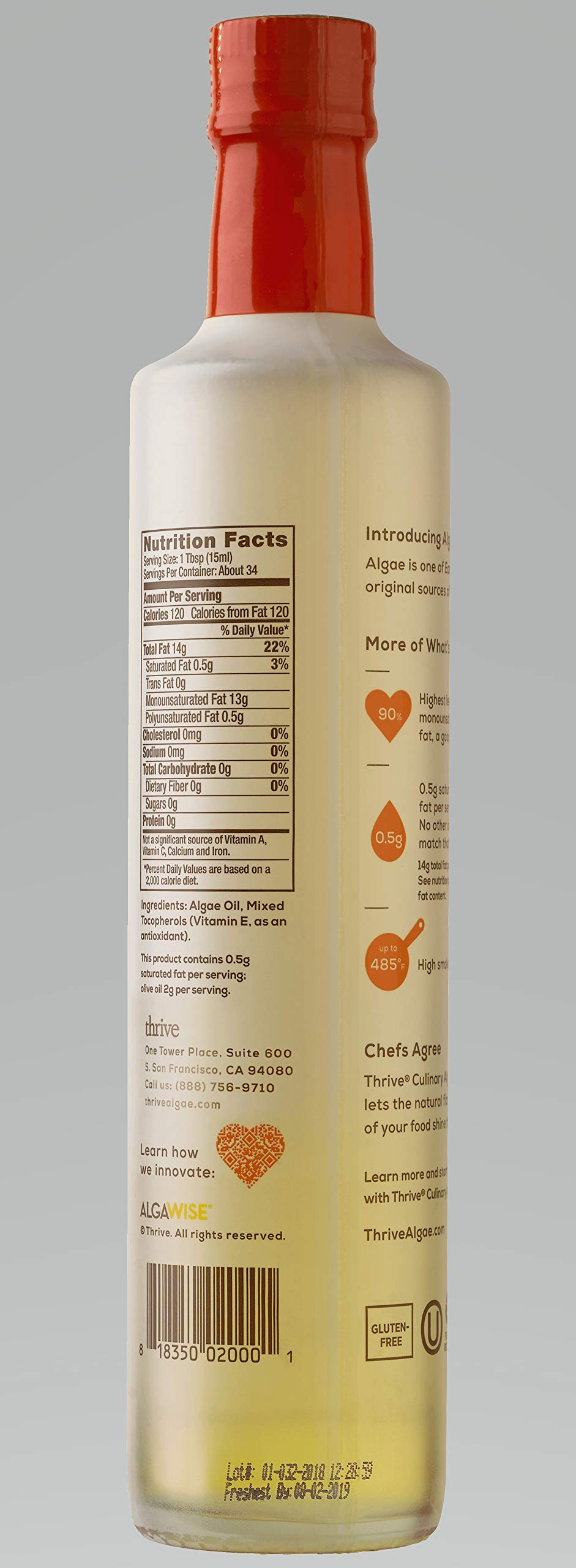 Thrive Culinary Algae Cooking Oil Oil Spray Hy-Vee Aisles, 46% OFF