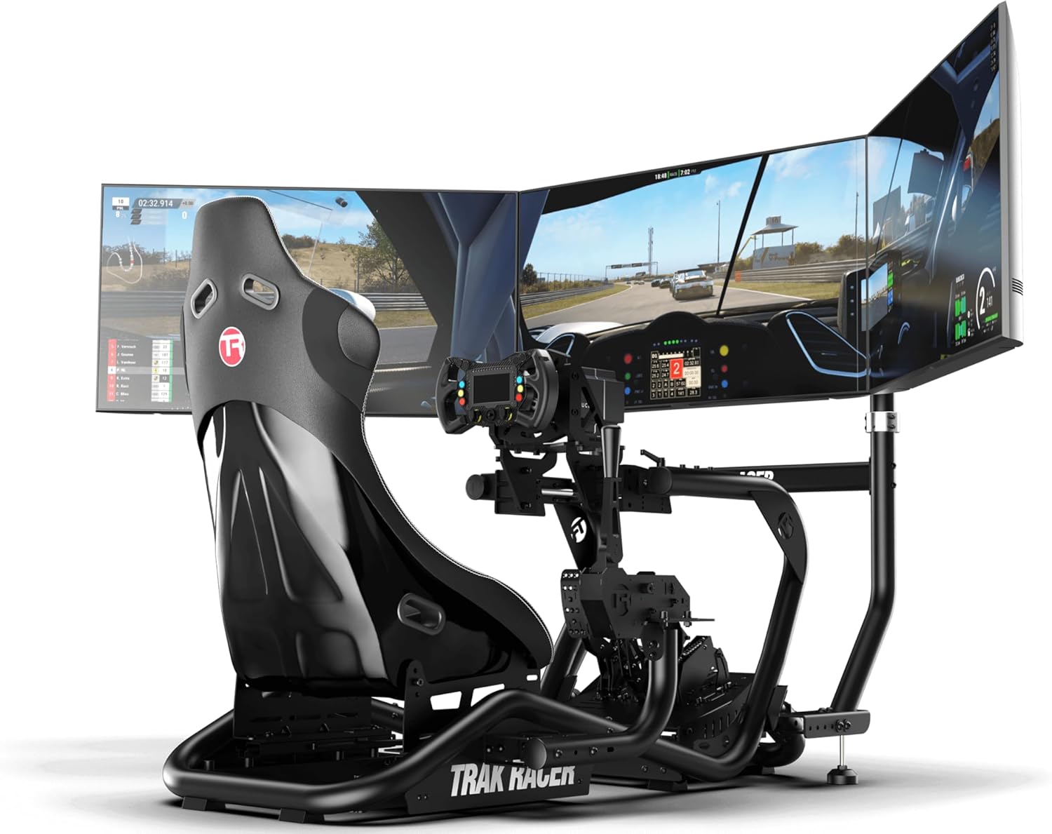 Trak Racer Support triple écran monté dans le cockpit TR8 PRO : Amazon ...