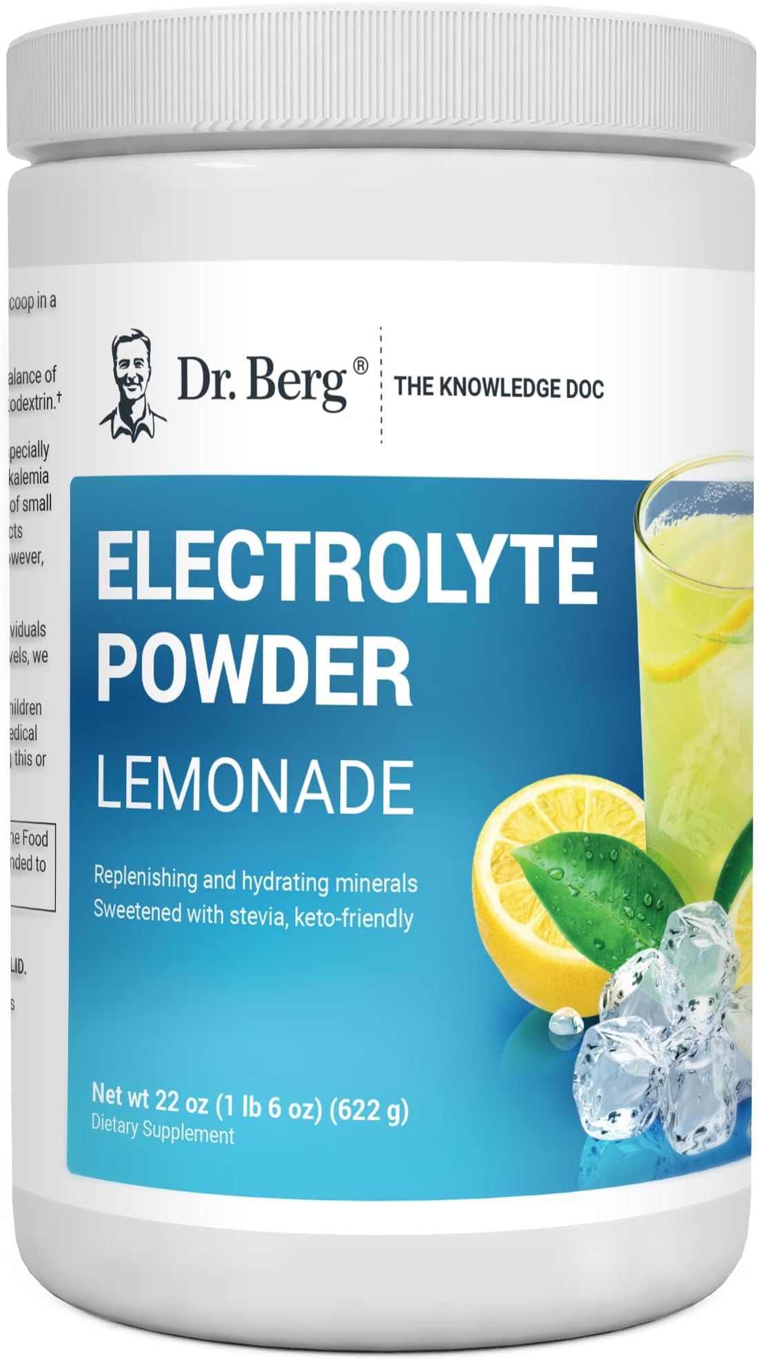 Amazon.com: Dr. Berg Zero Sugar Hydration Keto Electrolyte Powder ...