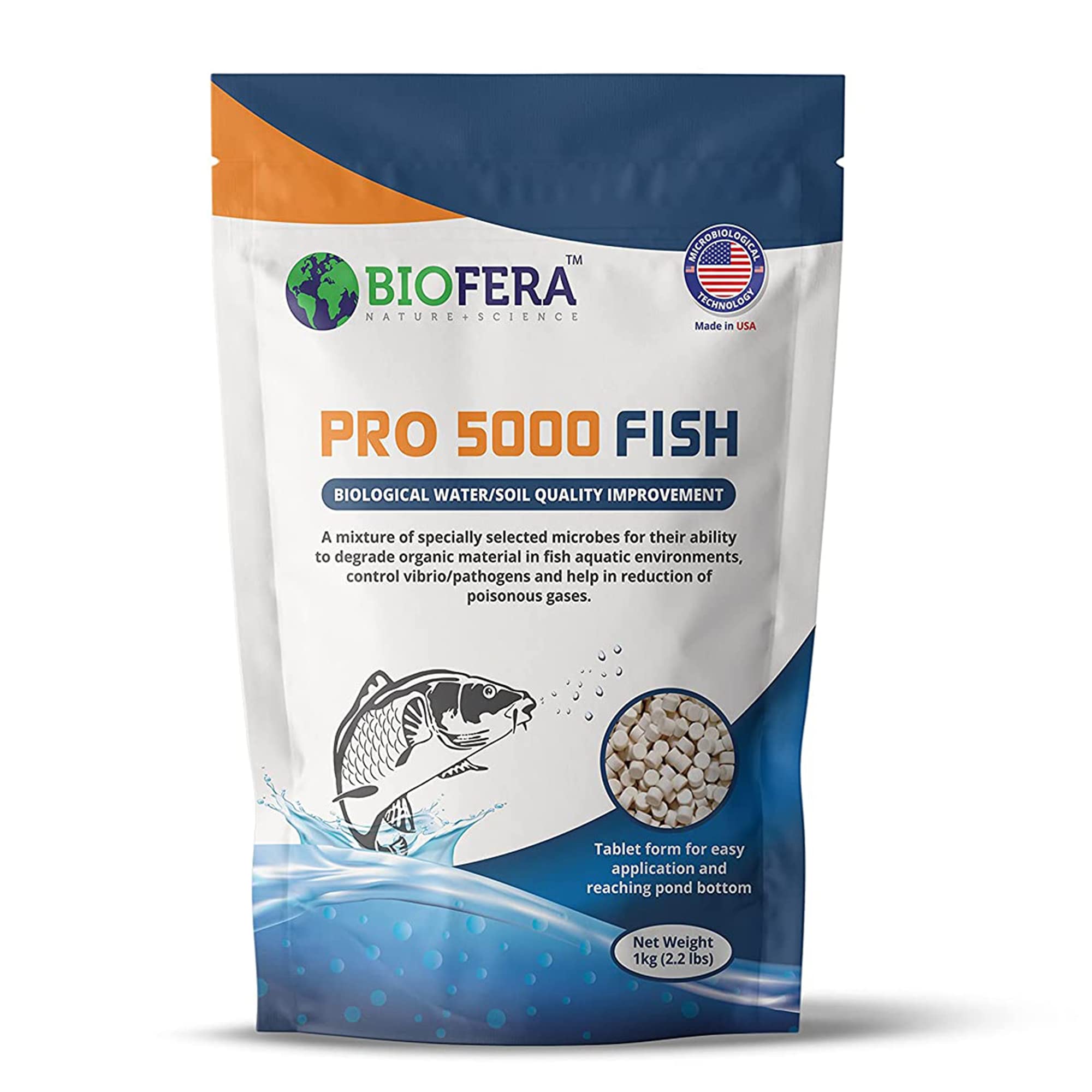 Buy Biofera PRO 5000 Fish for Water and Soil Quality Improvement in ...