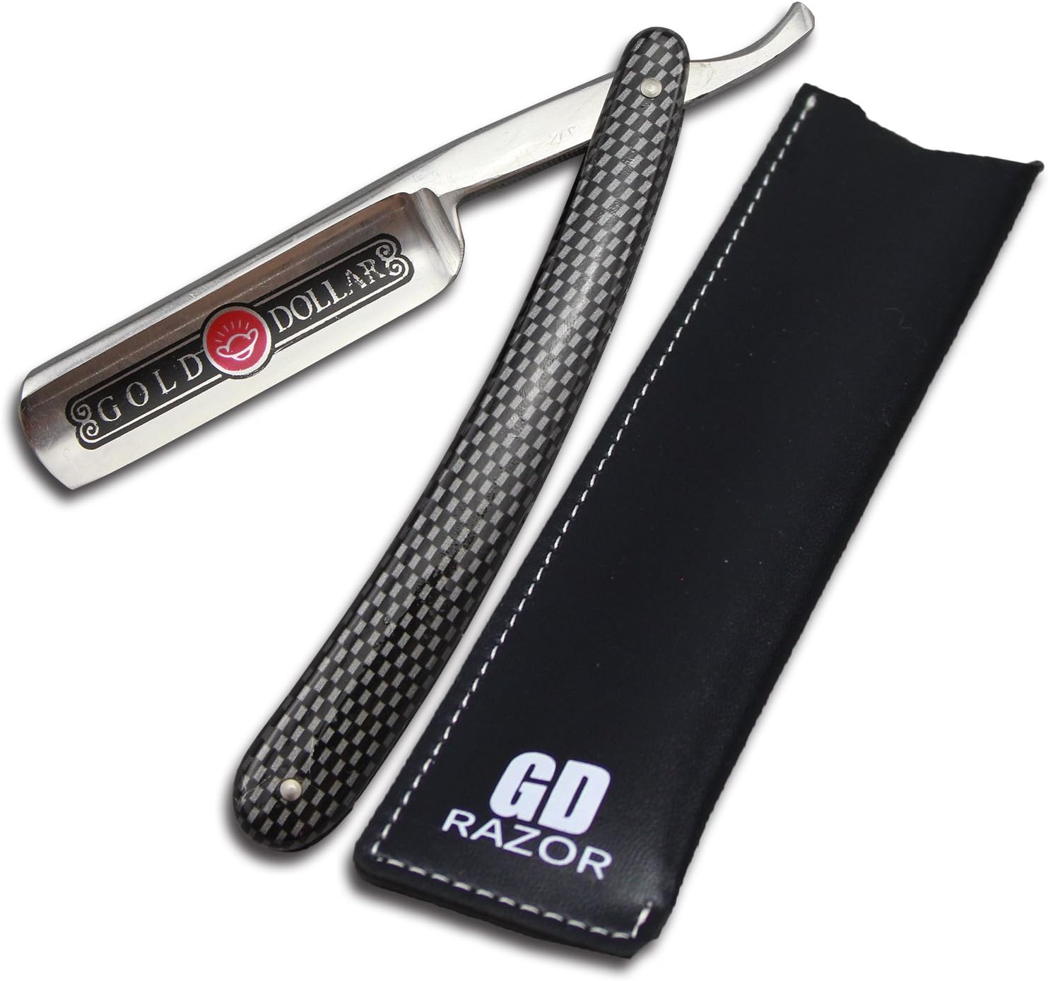 Amazon.com: Gold Dollar Shaving Cut Throat Straight Razor Color Silver ...