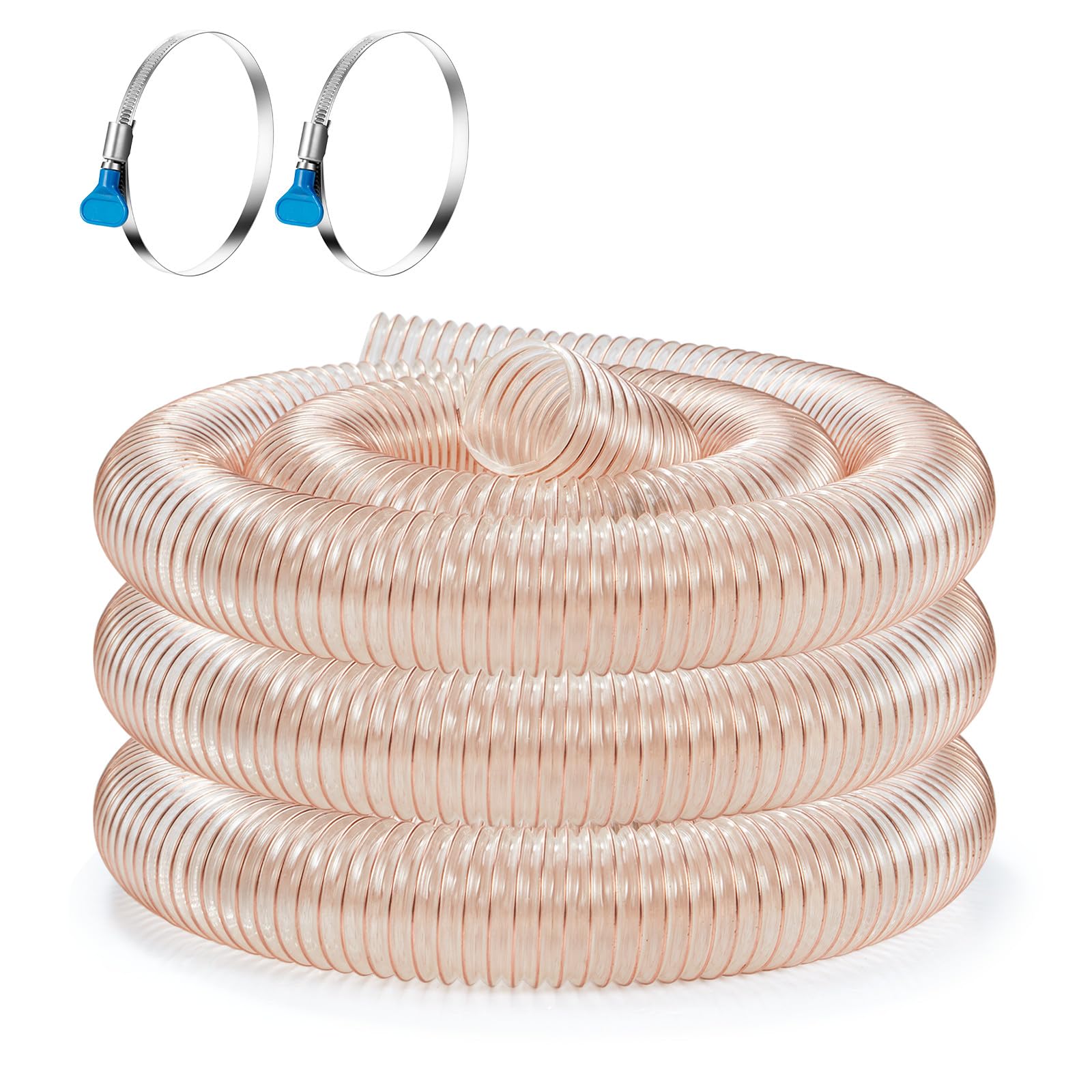 Kumfartion Flexible PU Dust Collection Hose with Stainless Steel Hose ...