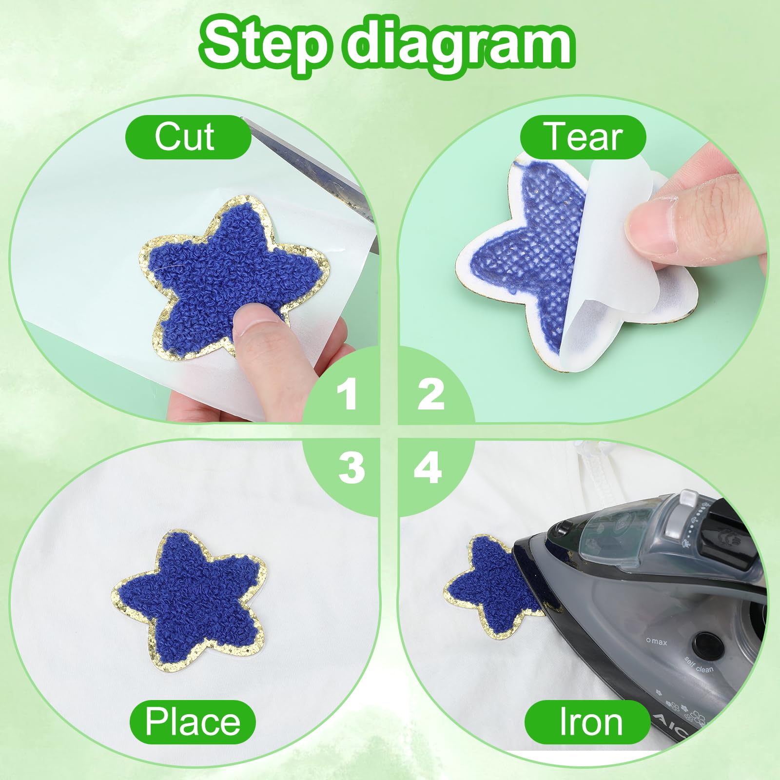 Snapklik.com : Double Sided Iron On 30 PCS Medium Weight A4 Size Press ...