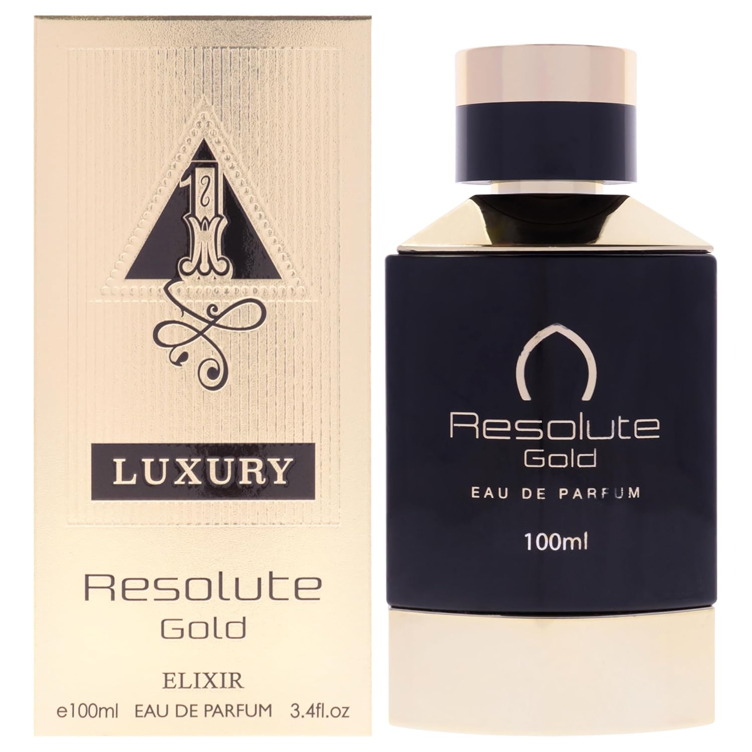 Amazon.com: LUXURY NEW RESOLUTE GOLD ELIXIR 100ML : Beauty & Personal Care