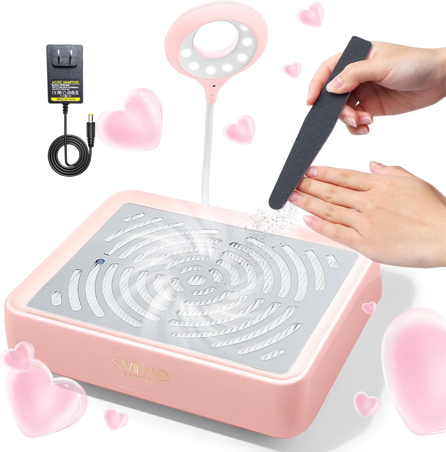 Amazon.com : SAVILAND Quick Drying Nail Dryer: Portable Safe Nail Fan ...