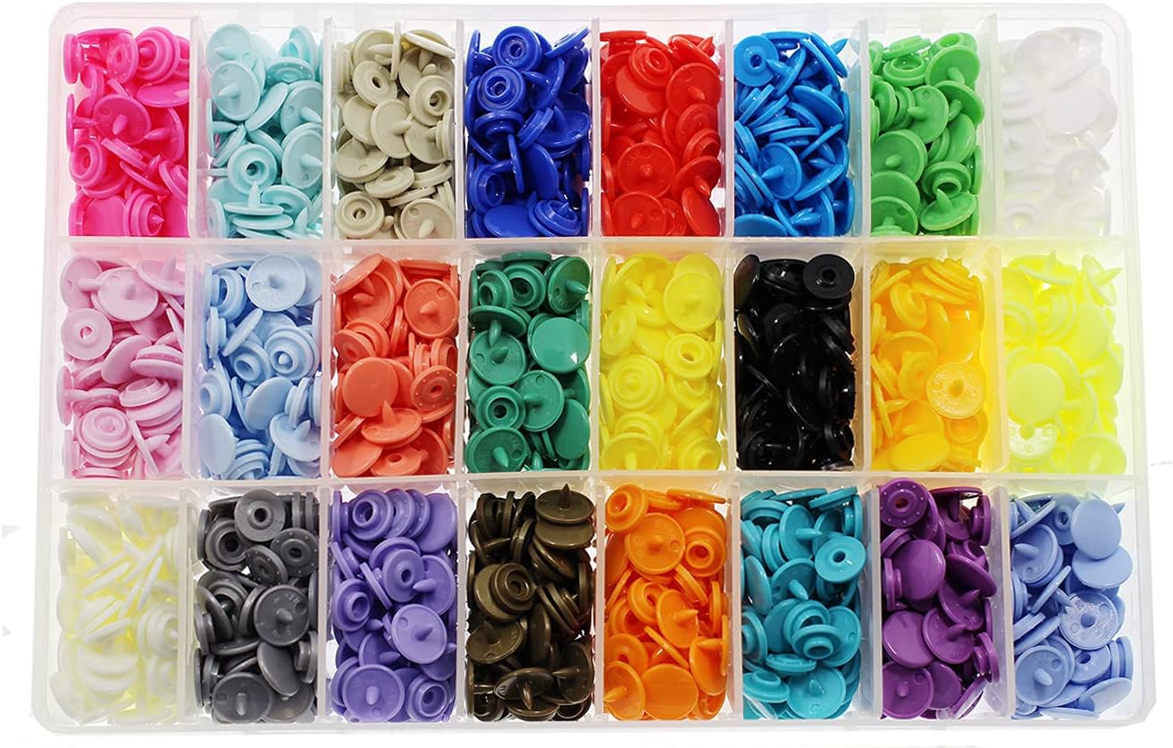 Amazon.com: Original KAM Snaps Starter Fasteners Kit -360pcs KAMsnaps ...