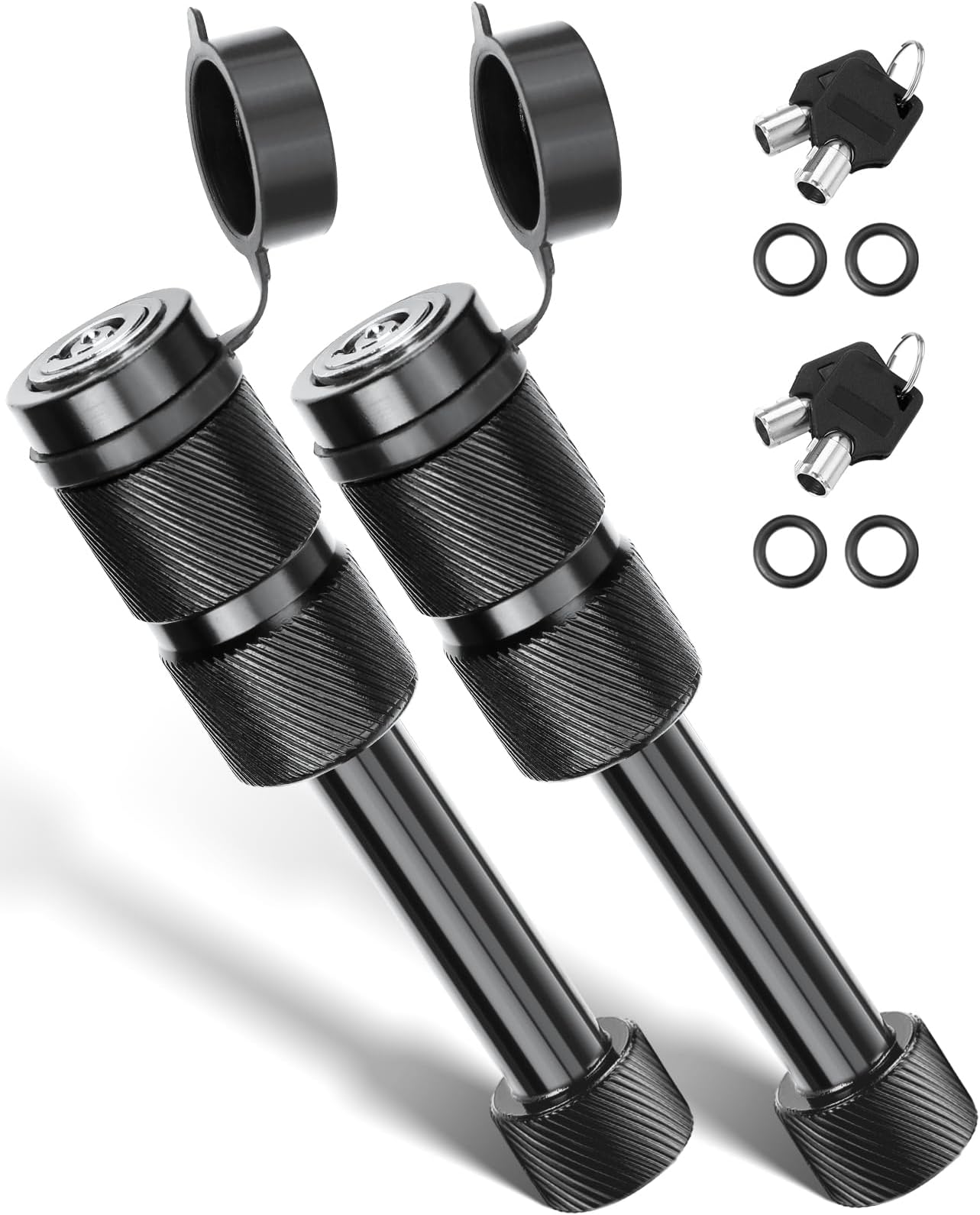 Amazon.com: Fulmoon 2 Set Trailer Hitch Locks and Coupler Lock Set Fits ...