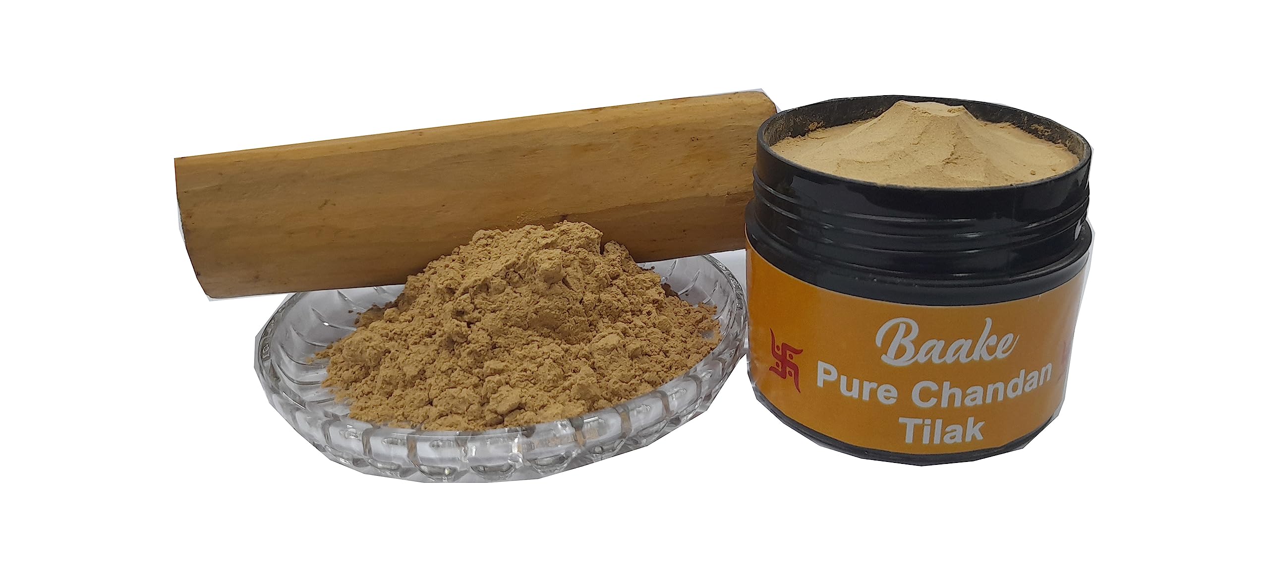 Baake Pure Natural Chandan Tilak (10G) Sandalwood Sukhad Tika Powder ...