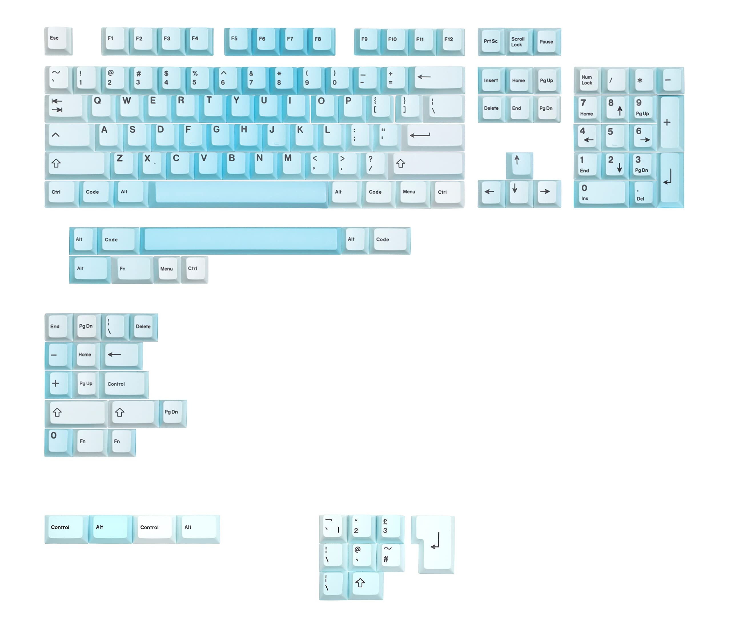 Buy DROP Artifact Bloom Series Keycap Set - Compatible with Full-Size ...