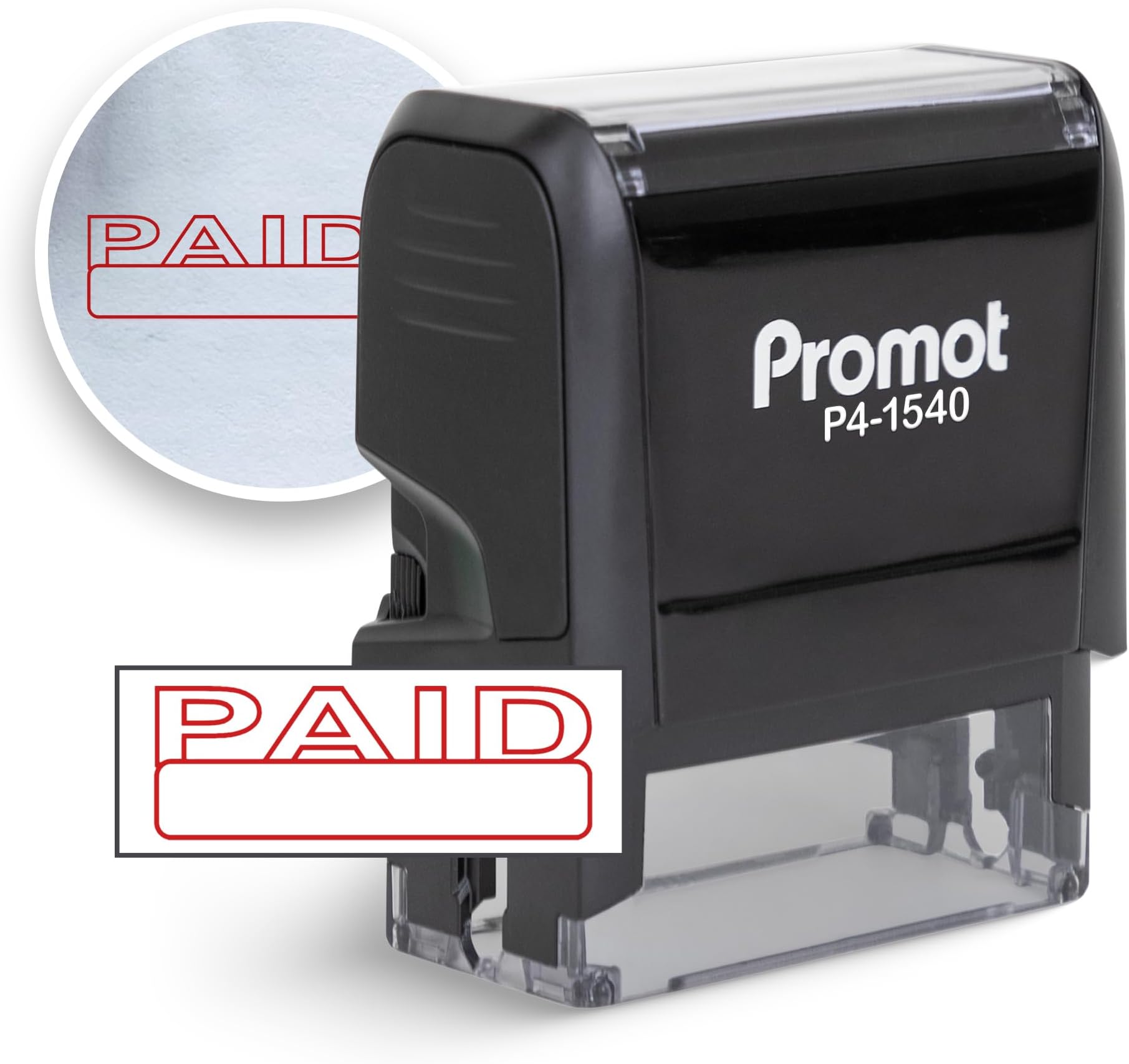 Amazon.com : StampExpression - Paid Date & Check Number Office Self ...