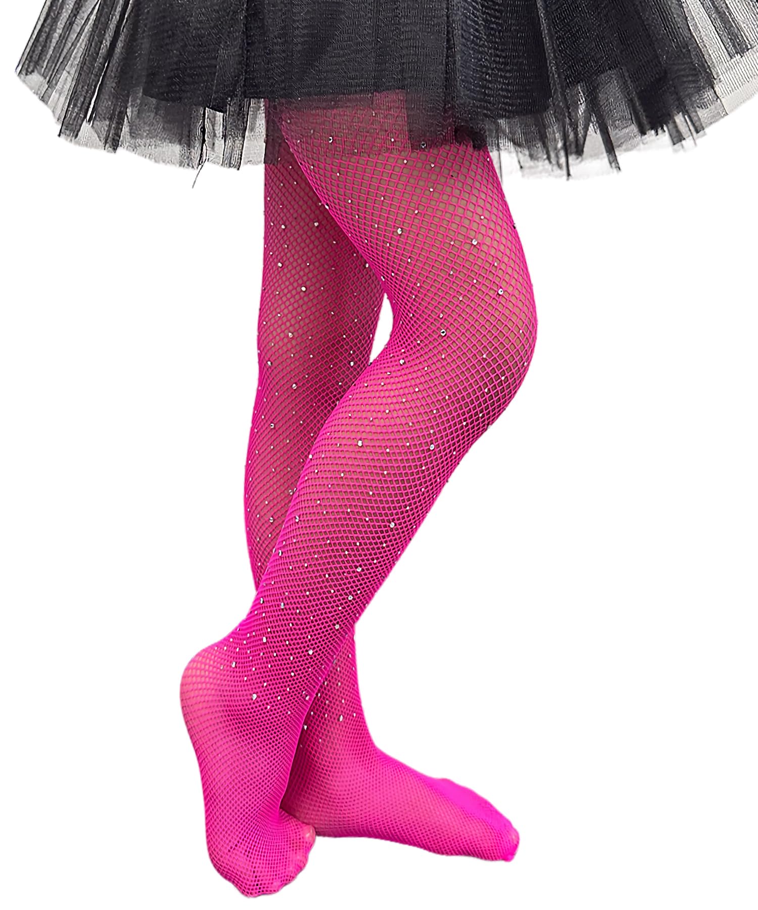 Snapklik.com : Jastore Girls Tights Childrens Fishnet Tight Sparkle ...
