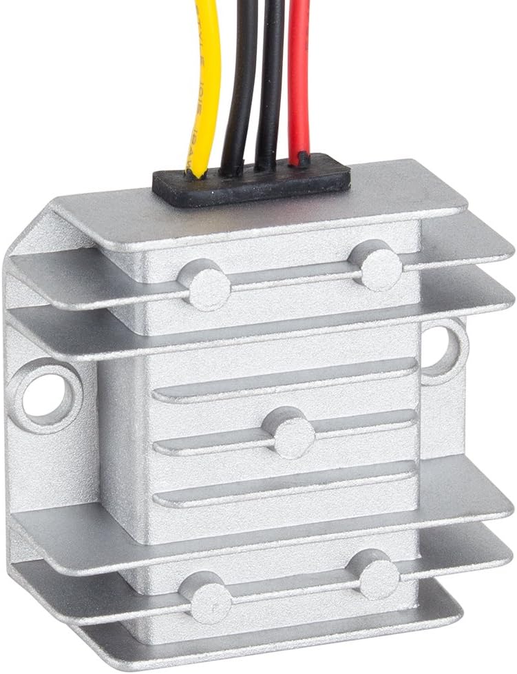 uxcell Voltage Converter Regulator DC/DC DC 12V Step-Up to DC 48V 2A ...