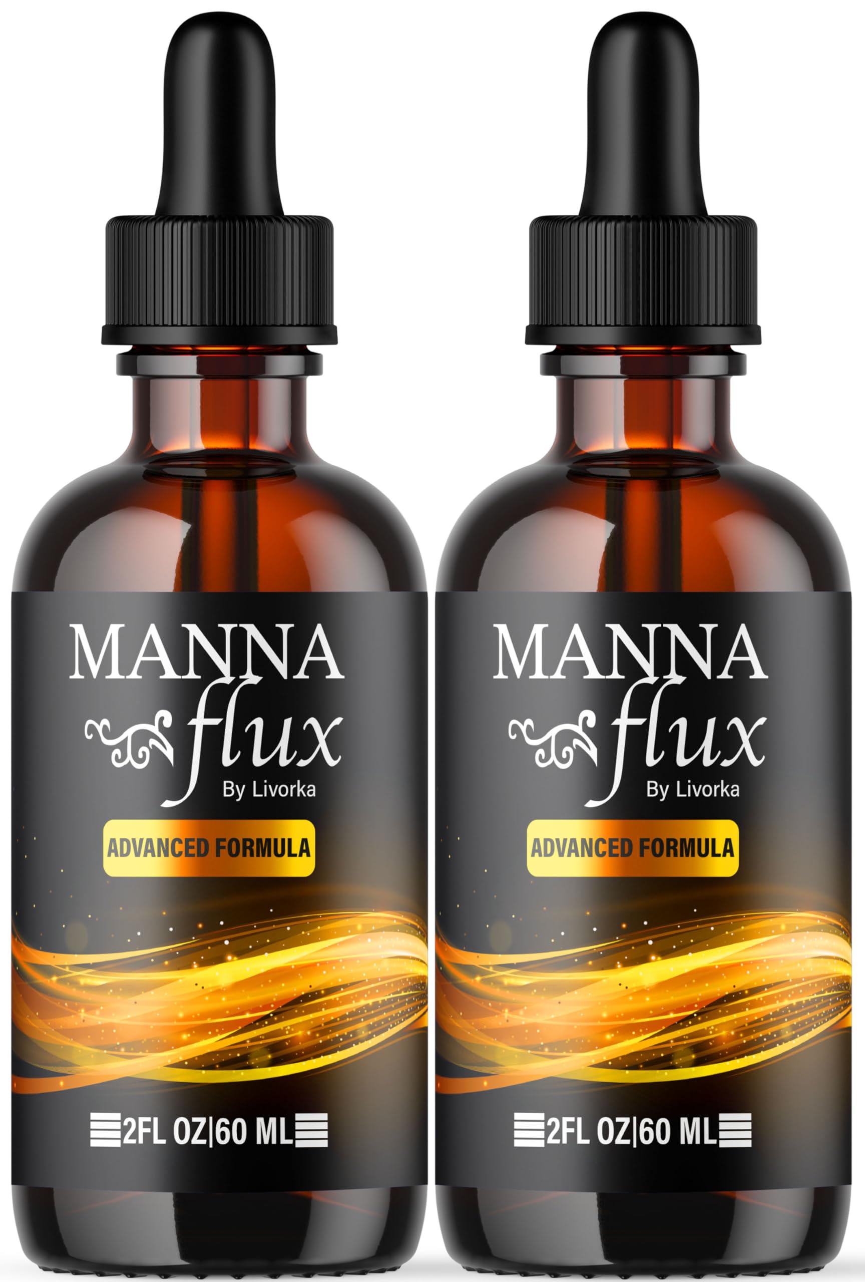 Amazon.com: (2 Pack) MannaFlux Drops, Manna Flux Advanced Formula Drops ...