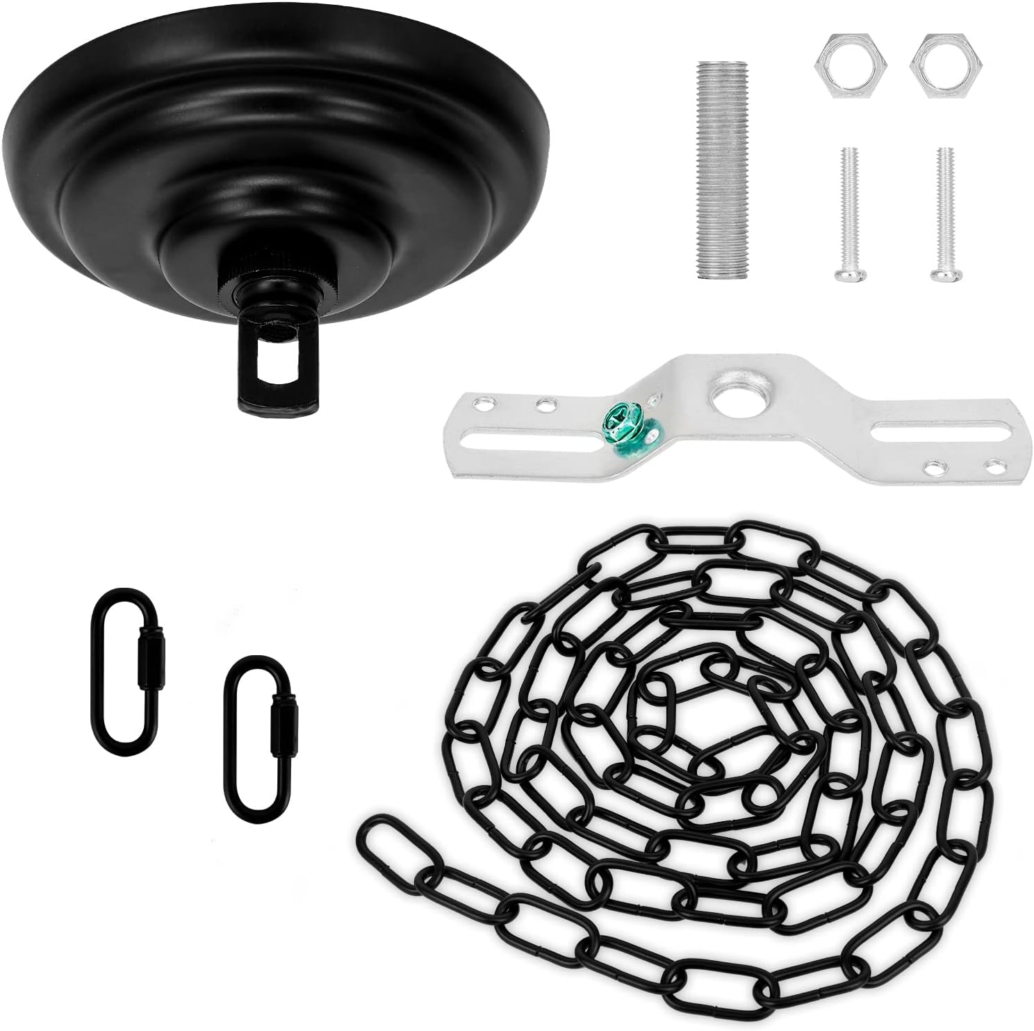 SHENGQINGTOP Heavy Duty Light Fixture Canopy Kit 5.3 Inches Diameter ...