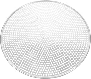 Amazon.com: HEMOTON Pizza Oven Pan, 17 Inch Pizza Crisper Pan with ...
