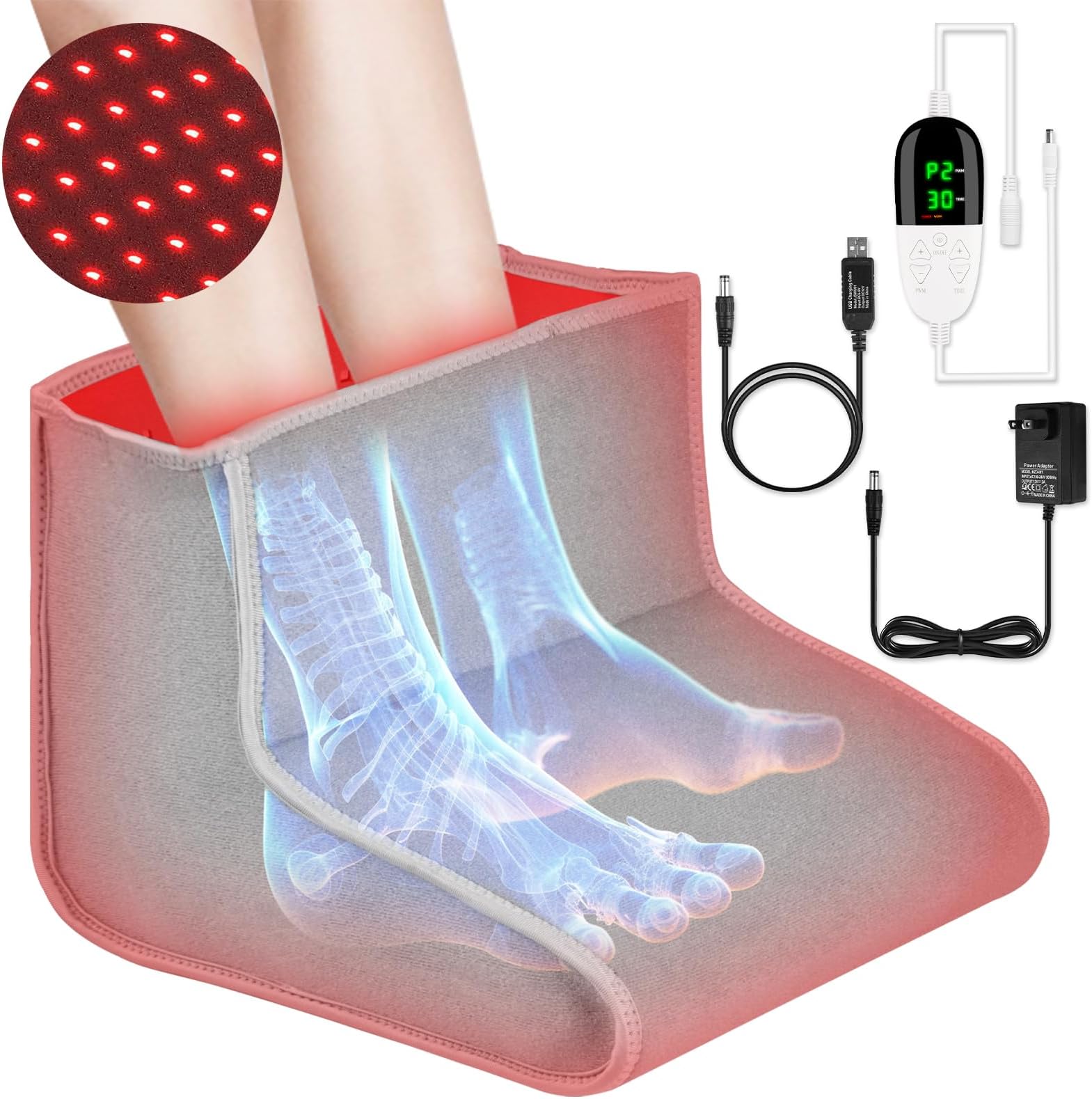 Amazon.com: New FSA HSA Eligible Red Light Therapy for Feet, Dual ...