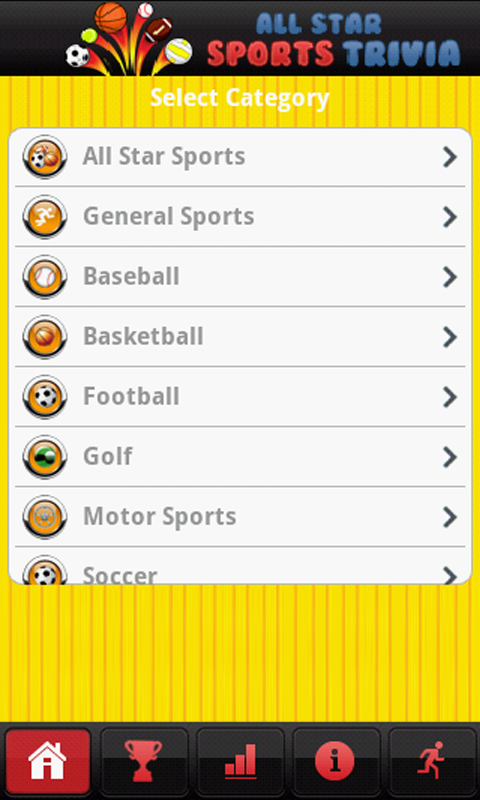 All-Star Sports Trivia - App on Amazon Appstore