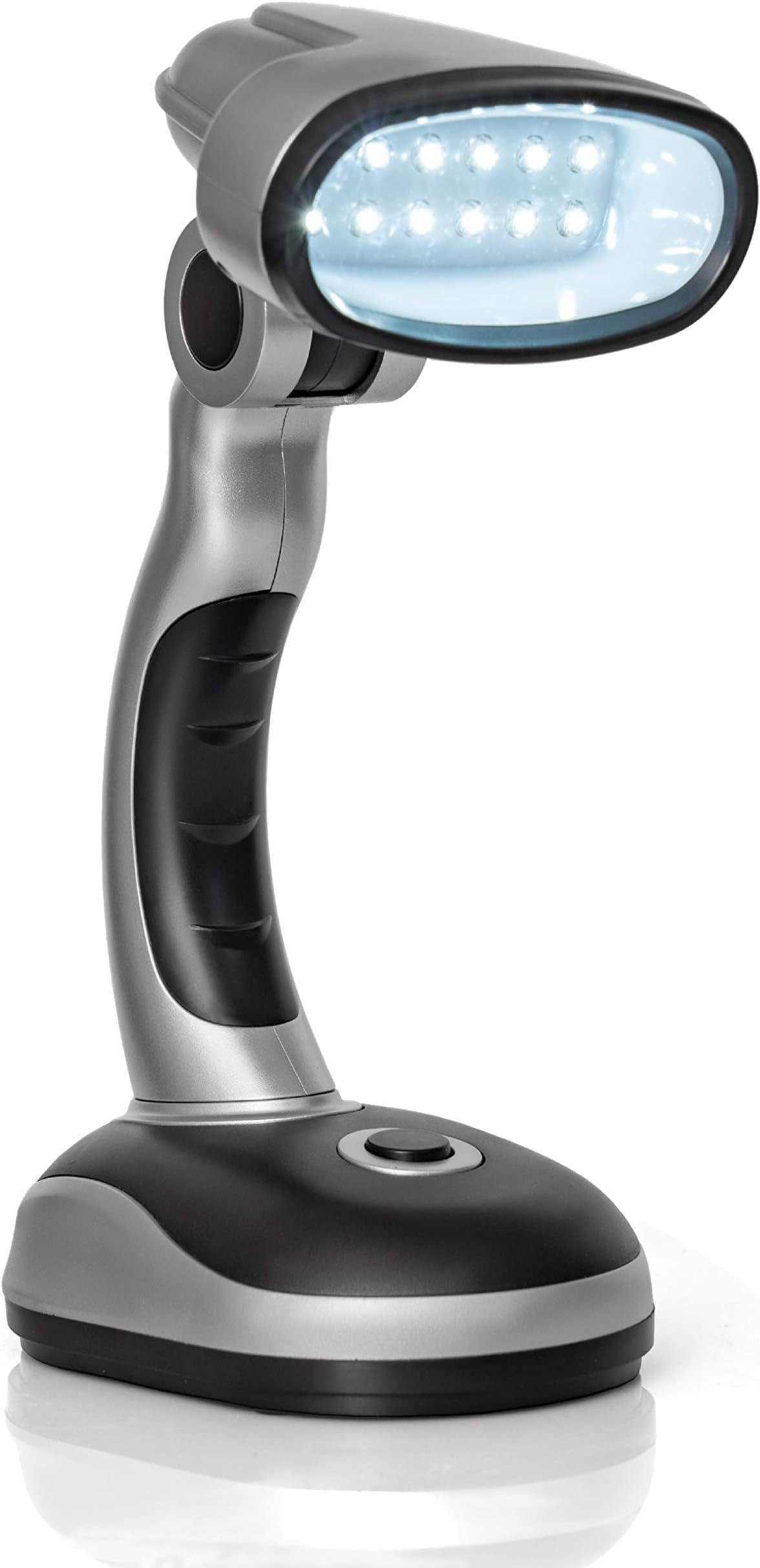 Mitaki-Japan ELDSKLT Led Desk Lamp, 12-Bulb Battery-Operated Table ...