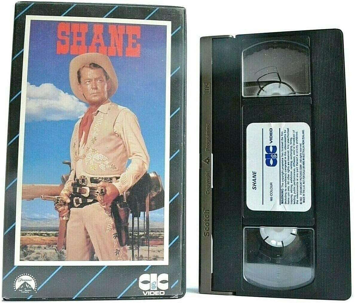 Shane [VHS] : Alan Ladd, Jean Arthur, Van Heflin, Jack Palance, Brandon ...