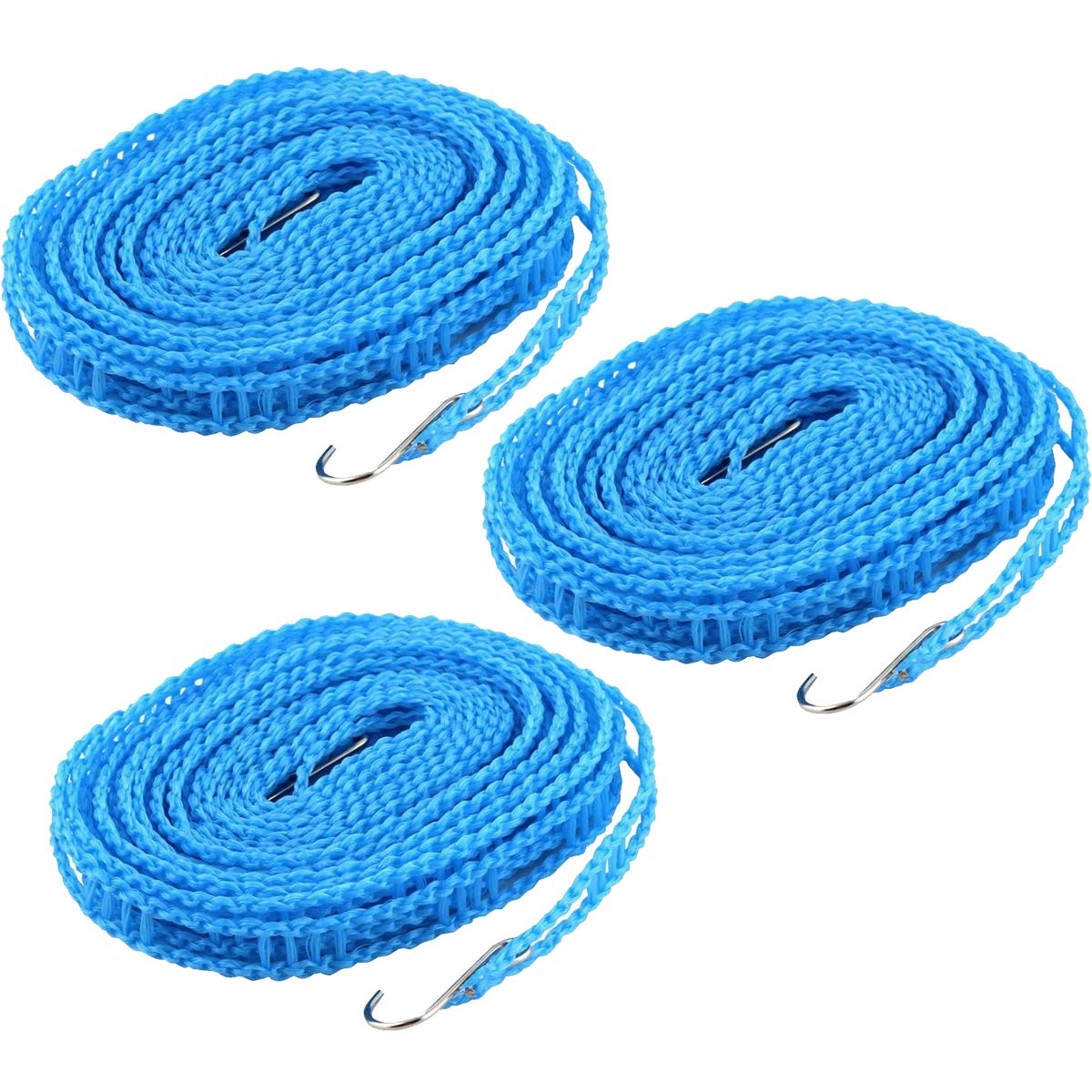 DeoDap 5 Meters Windprood Anti-Slip Clothes Washing Line Drying Nylon ...