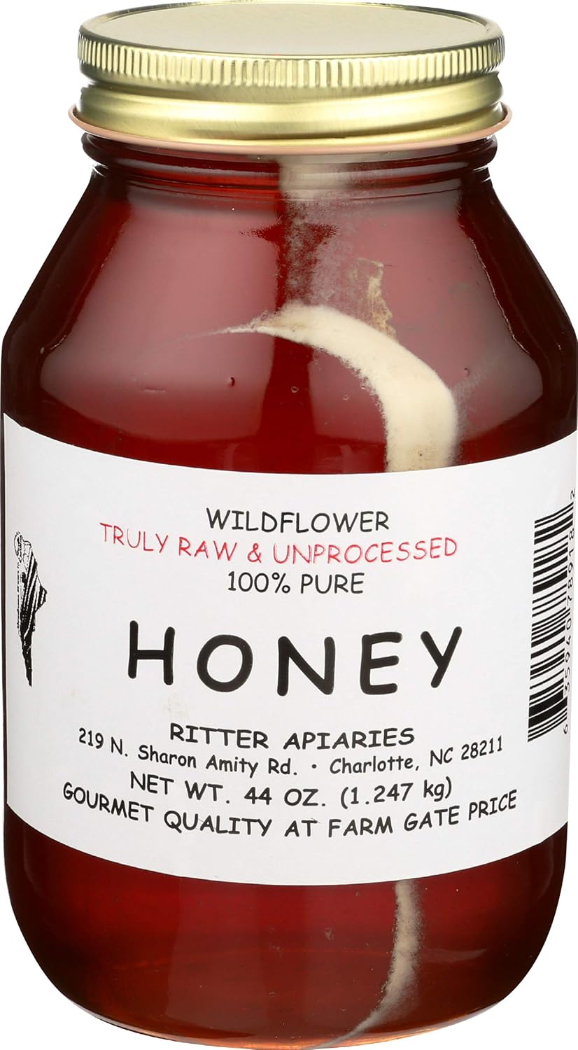 Amazon.com : RITTER APIARIES Honey Jar, 44 OZ : Grocery & Gourmet Food