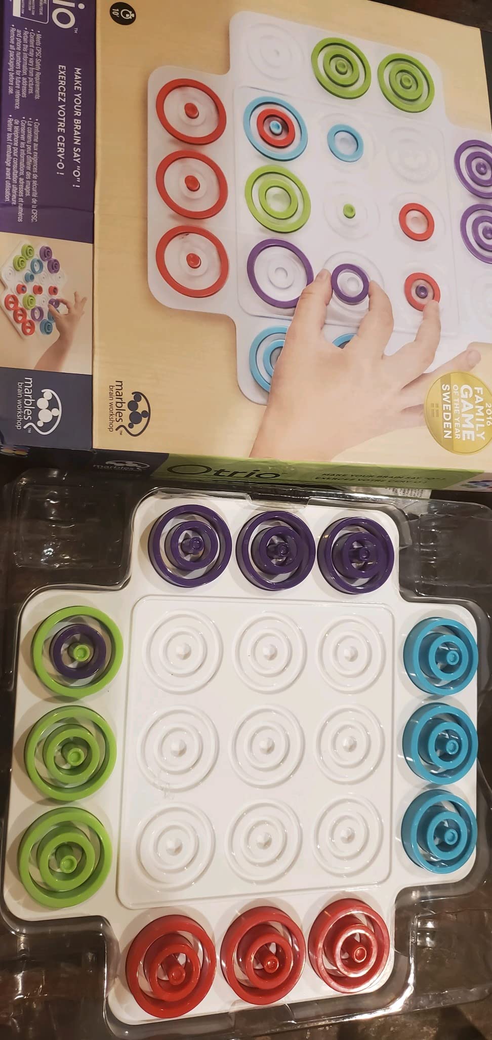 Amazon.com: Marbles Strategy-Based Board Game : Toys & Games