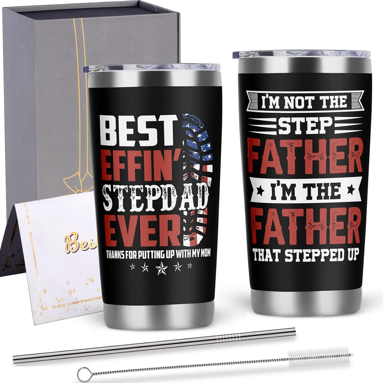 Amazon.com | Best Stepdad Ever Father's Day Gift for Stepdad Bonus Dad ...