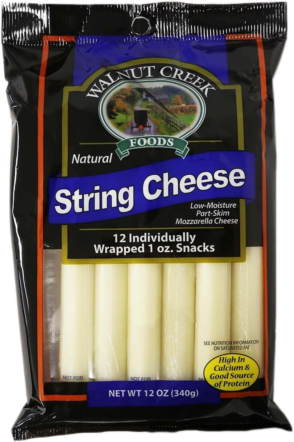 Amazon.com: Polly-O String Cheese Mozzarella Low-Moisture Part Skim ...