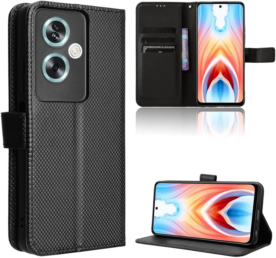 Amazon.com: Elubugod Compatible with OnePlus Nord N30 5G Leather Case Cover,PU Leather flip ...