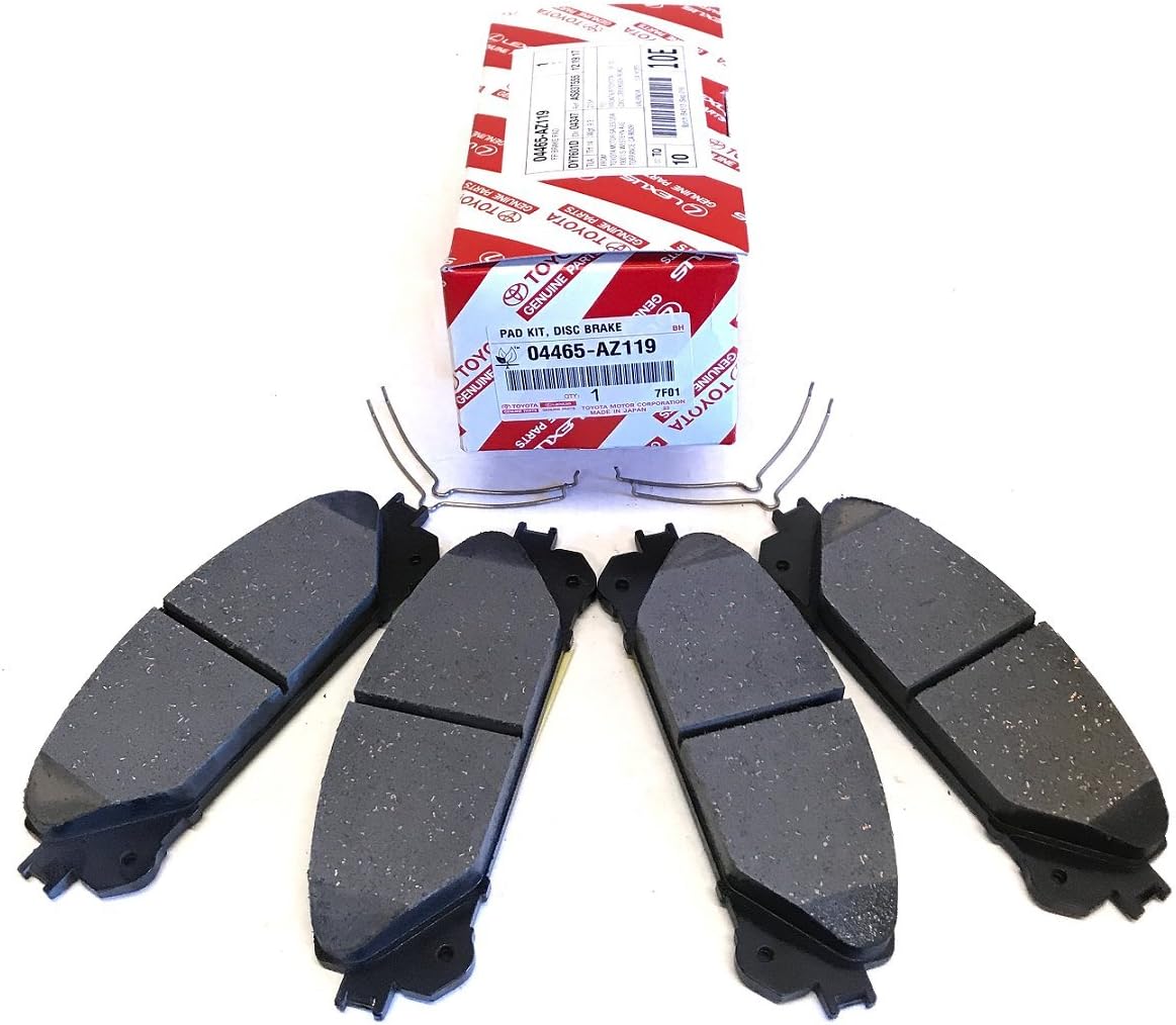 Amazon.com: Genuine Toyota 04465-02240 Front Brake Pad Set : Automotive