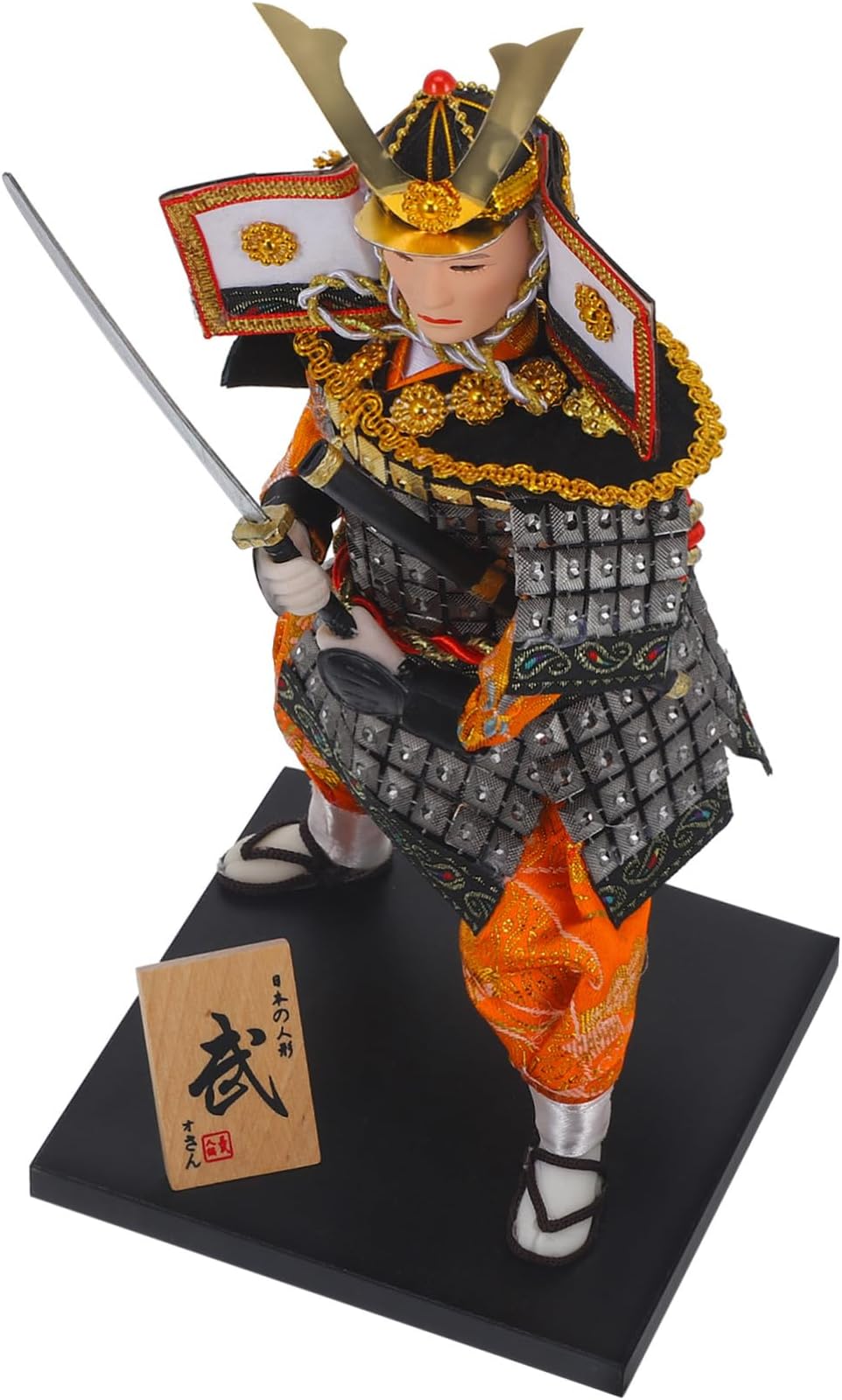 Amazon.com: MEISTER JAPAN Oda Nobunaga Samurai Figure and Ornament for ...