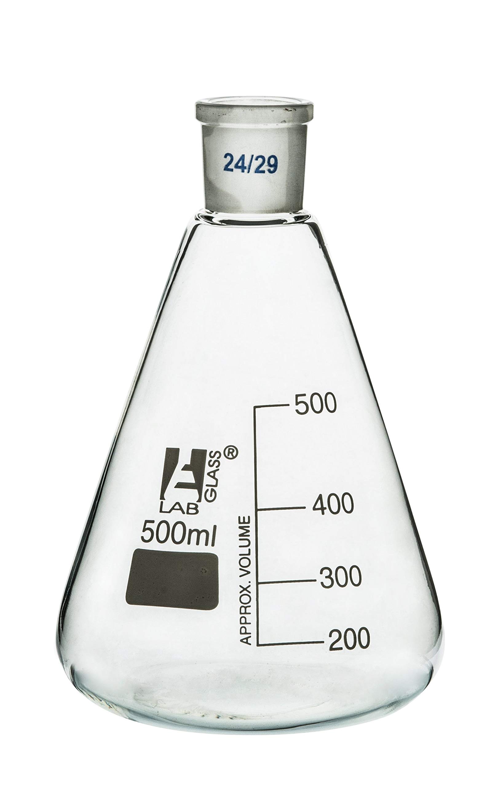 Buy Erlenmeyer Flask, 500ml - 24/29 Joint, Interchangeable ...