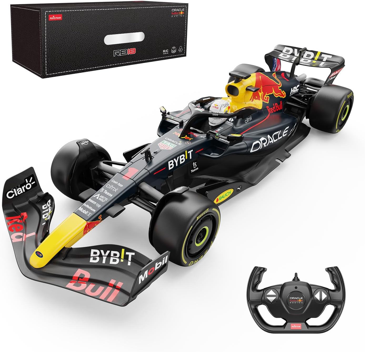 RASTAR 1/12 F1 Red Bull Car, Oracle Red Bull Racing F1 RB18 Remote ...