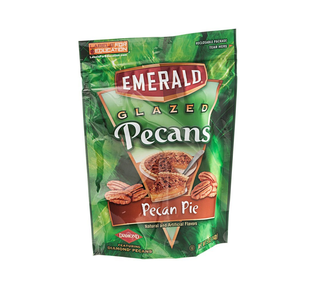 Amazon.com: Emerald Glazed Pecans, Non GMO, 5oz (Pack of 6) : Grocery ...