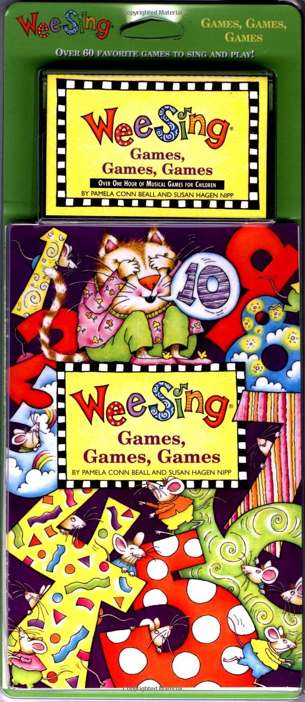 Wee Sing Games Games Games book and cassette (reissue): Beall, Pamela ...