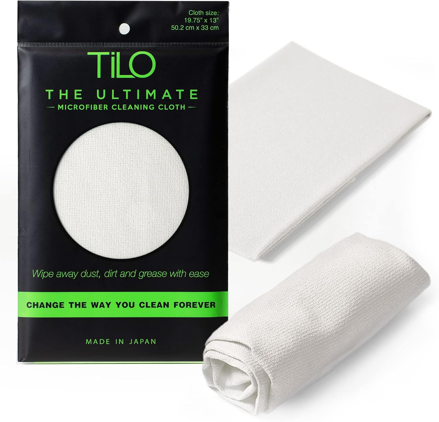 Amazon.com: TILO Microfiber Cleaning Cloth – 19x13 Inch Ultra-Absorbent ...