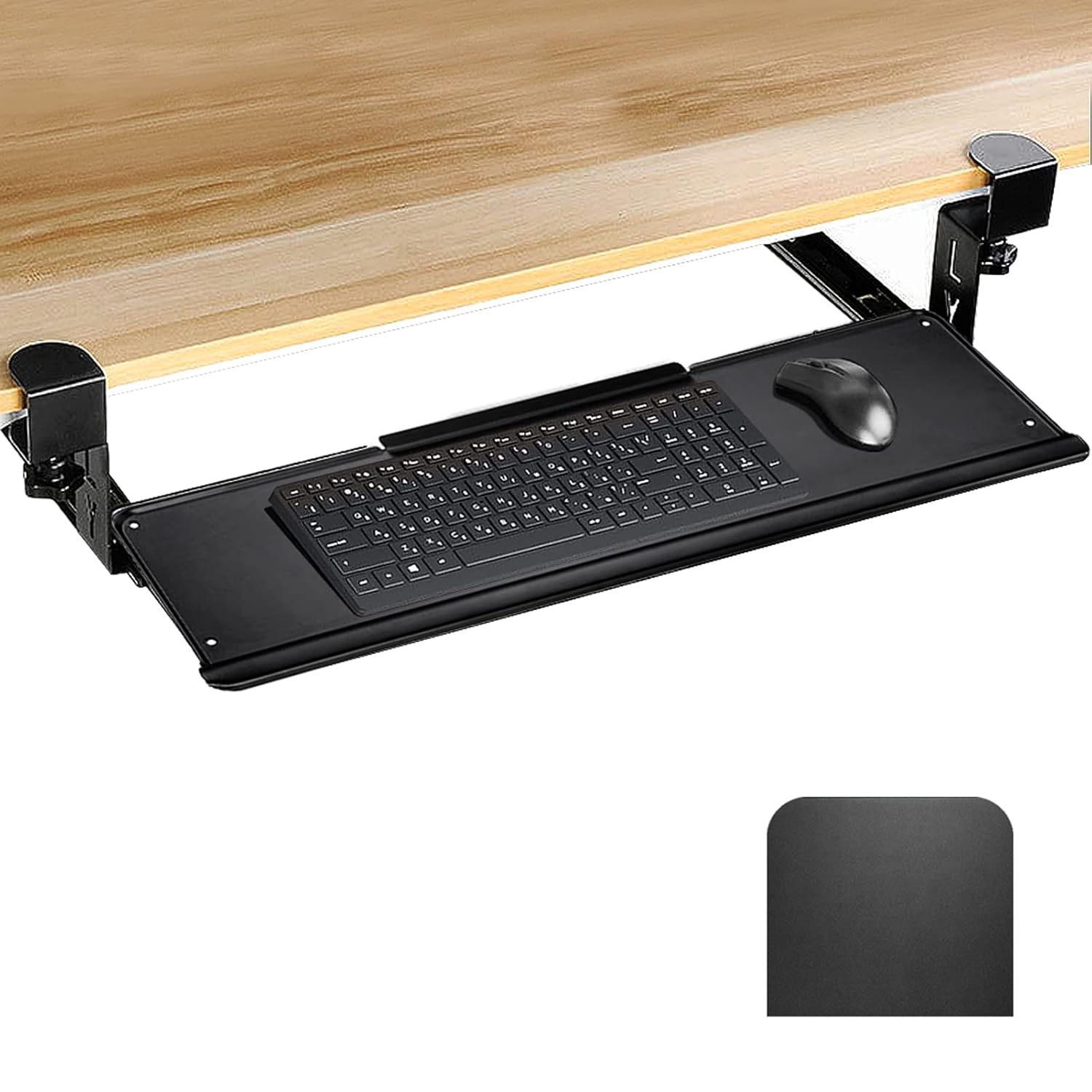 Amazon.in: Buy Verilux® Keyboard Stand with Mouse Mat, Keyboard Tray ...