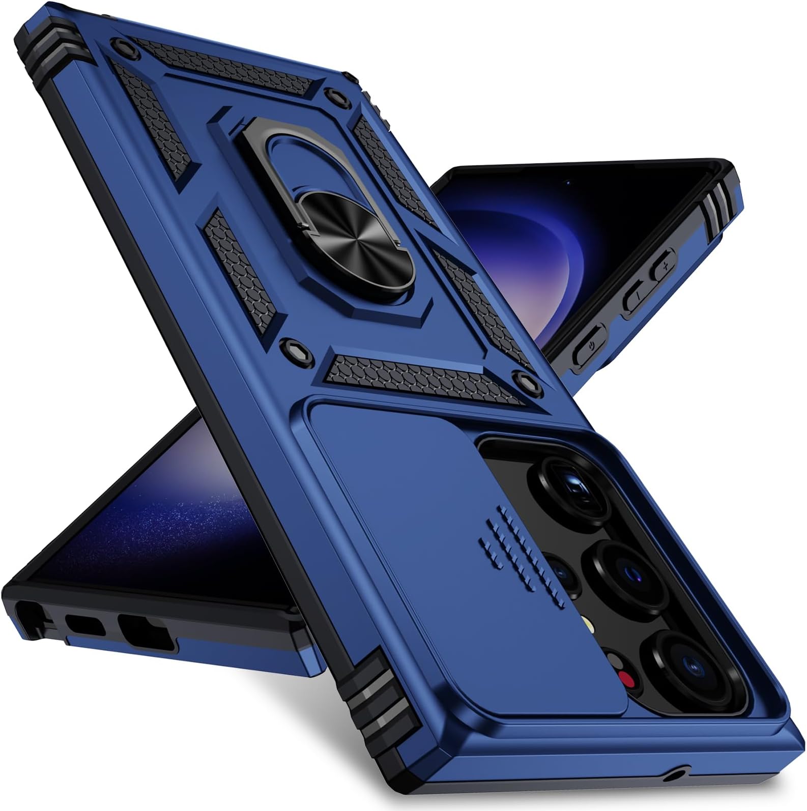 Amazon.com: Weycolor for Samsung Galaxy S22 Ultra Case with Camera Lens ...